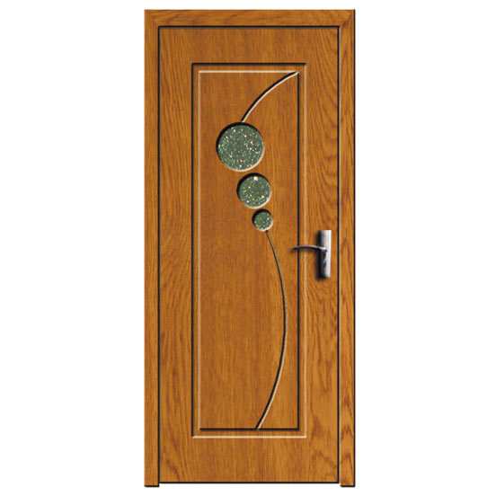 Usa din MDF, culoare stejar inchis, 80/70/60cm Y017F - usielegant.ro